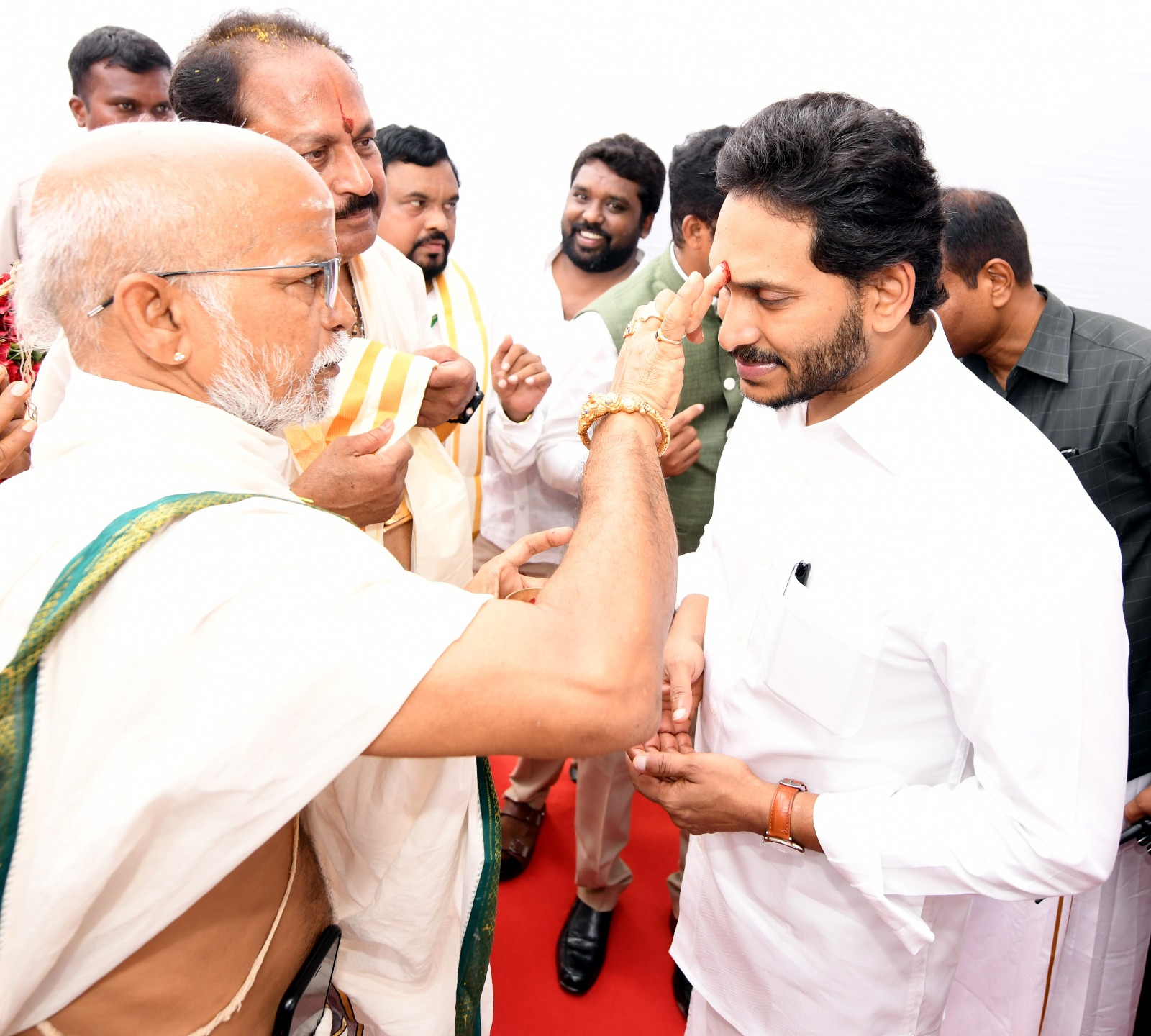 CM attends Raja Syamala Yagnam - SURYAA