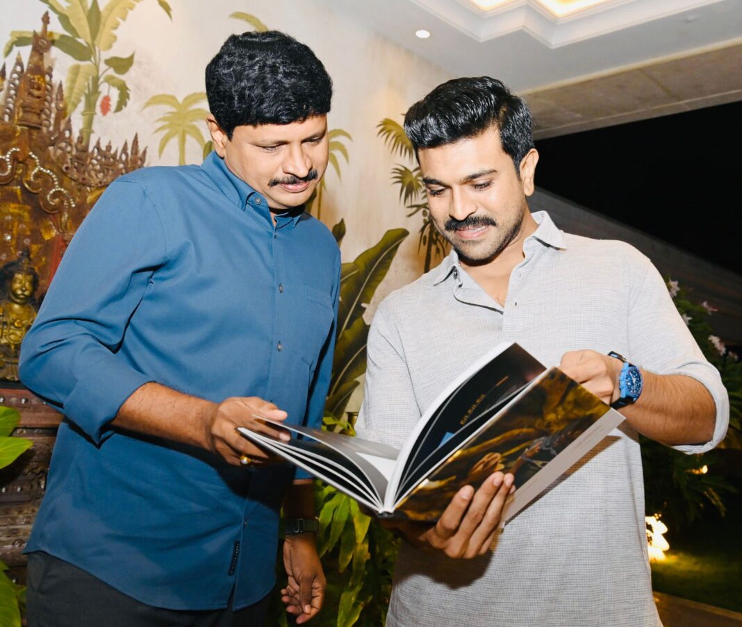 Global Star Ramcharan launches Santosh Kumar’s book “Wings of Passion ...
